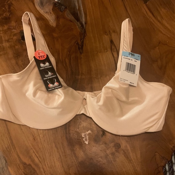 Intimates & Sleepwear | Minimizer Plunge Into Comfort Keyhole Underwire ...